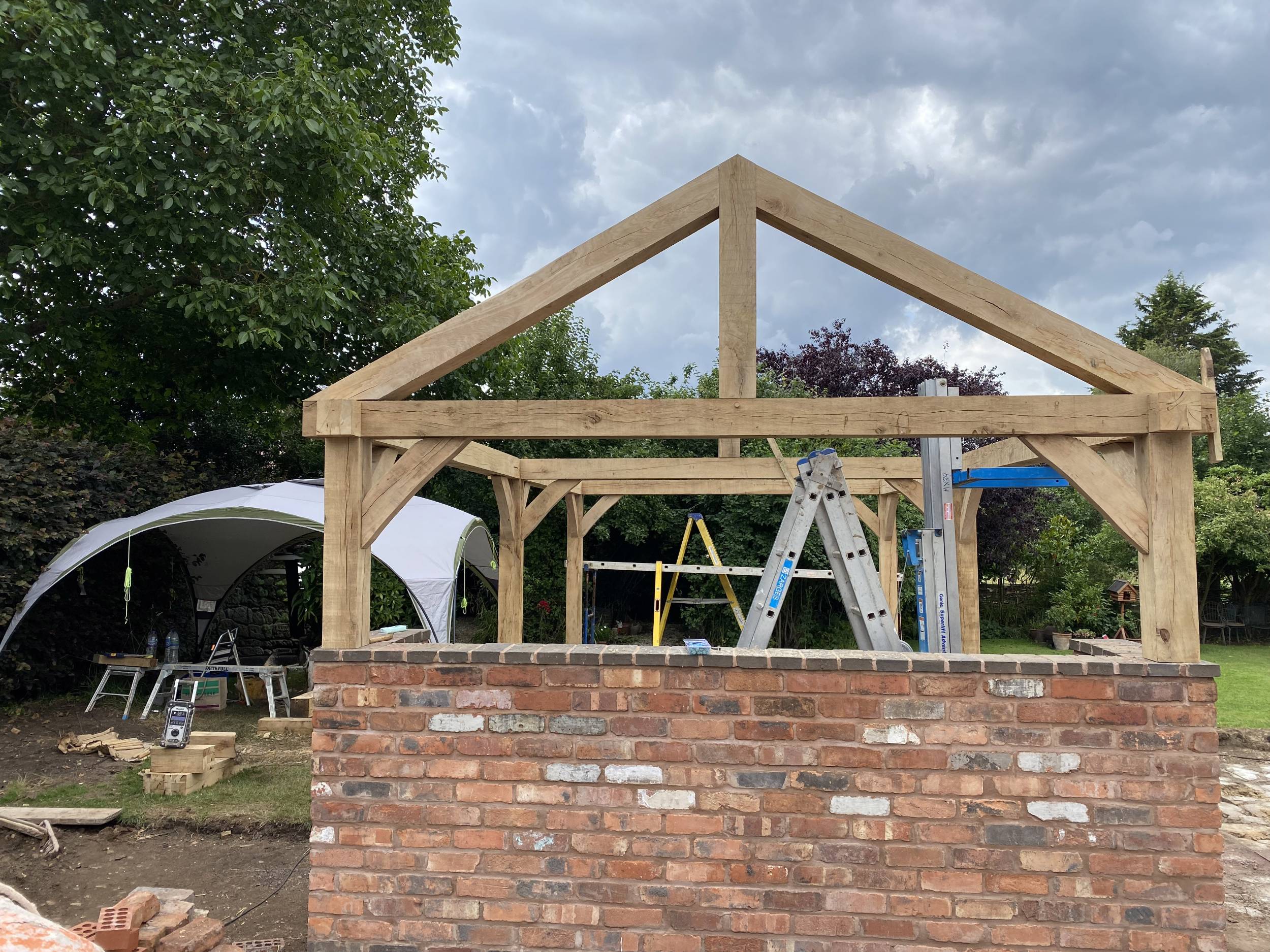 Green Oak Open Pavillion | Taylor Made Developments